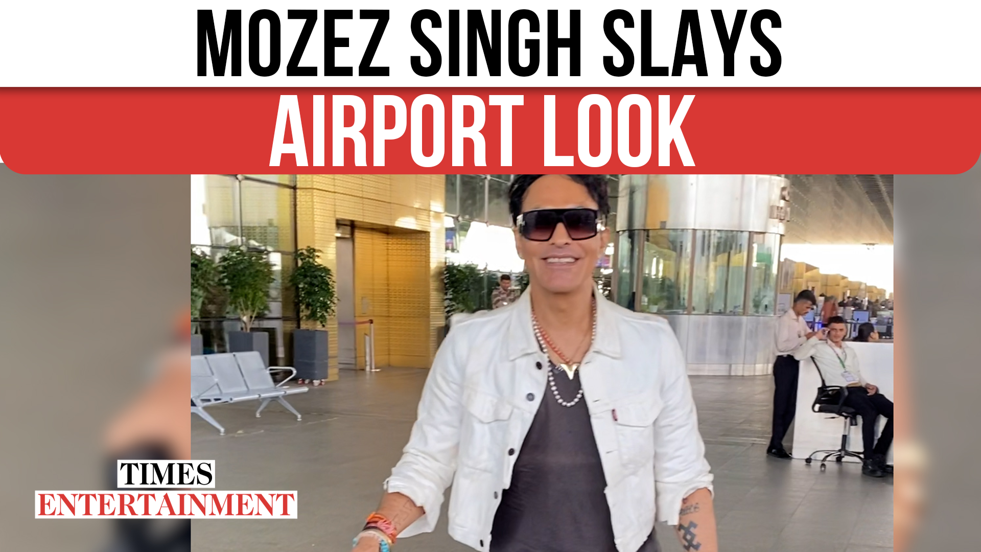 Mozez Singh Slays Airport Look