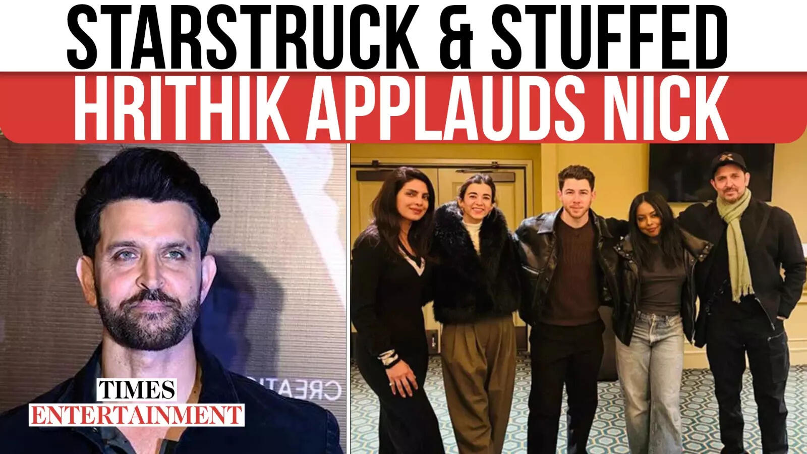 Hrithik Roshan Cheers Nick Jonas’ Act, Credits Priyanka Chopra’s Vibe