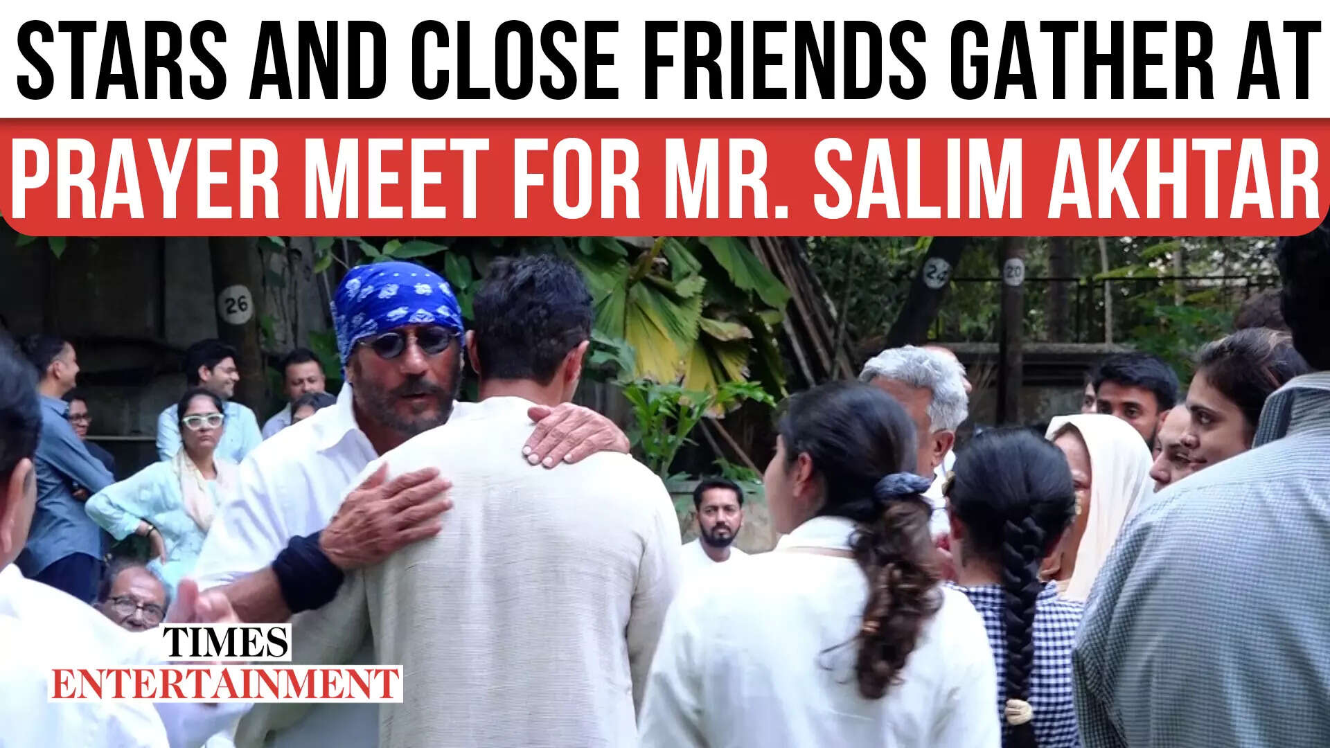 Stars and Close Friends Gather at Prayer Meet for Mr. Salim Akhtar