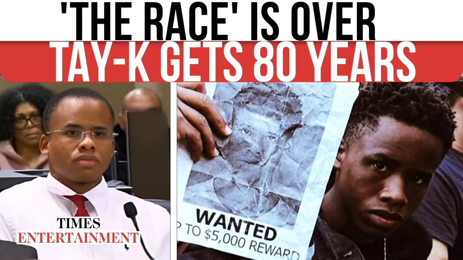 'The Race' Rapper Tay-K Gets 80 Years In New Murder Conviction