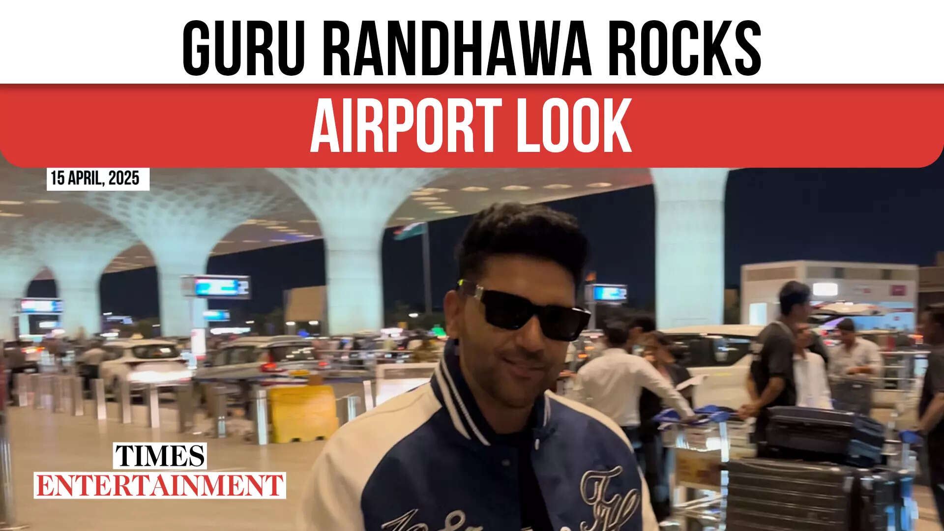Guru Randhawa Rocks Airport Look