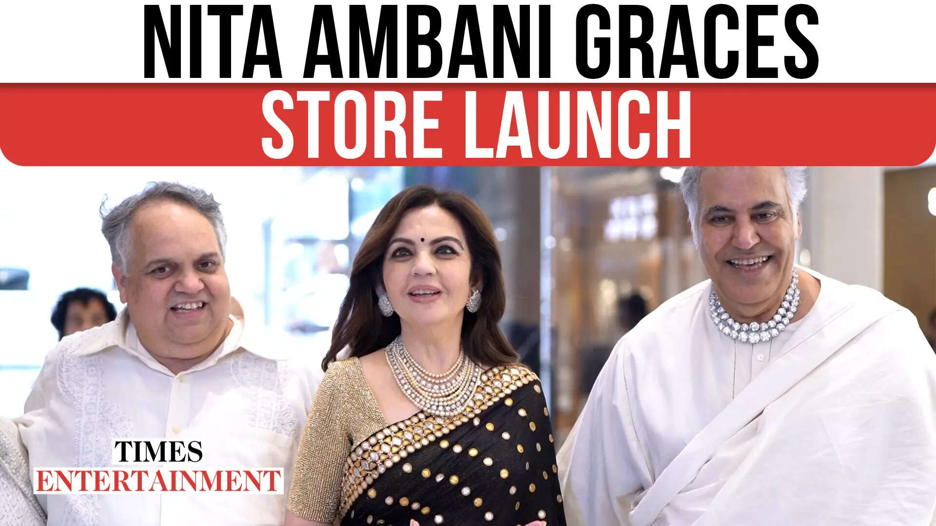 Nita Ambani Graces Store Launch