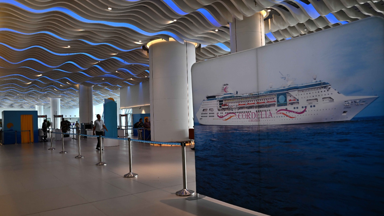 India's largest international cruise terminal launched in Mumbai; see pics