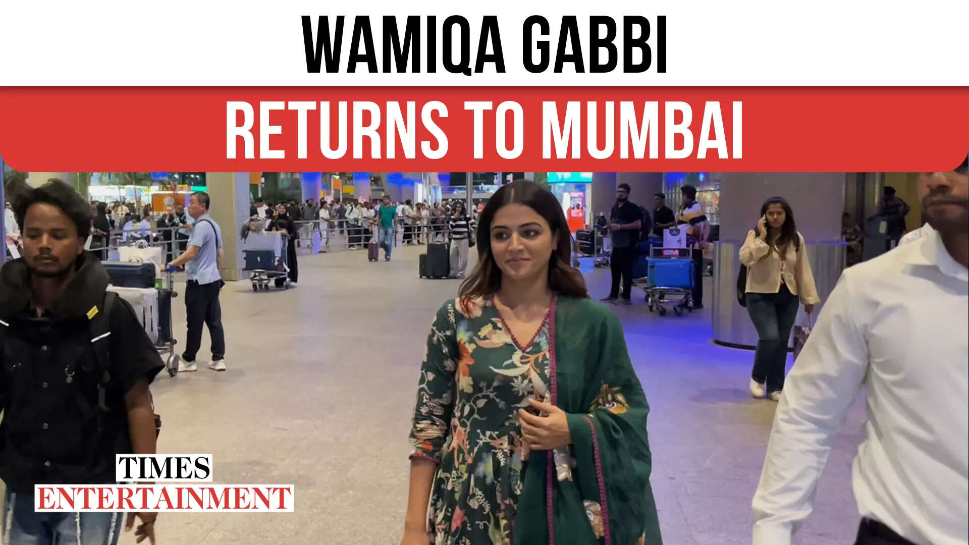 Wamiqa Gabbi Spotted Back in Mumbai