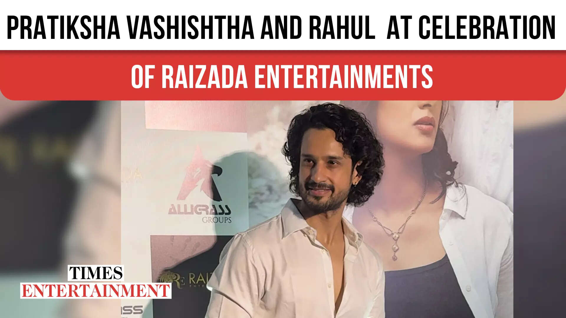 Pratiksha Vashishtha and Rahul attended the Raizada Entertainments ...