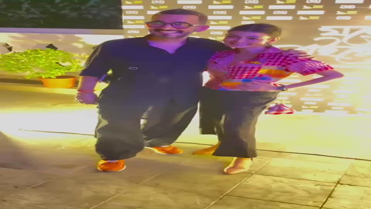 Sandip Jaiswal and Tanika Basu spotted at a city event