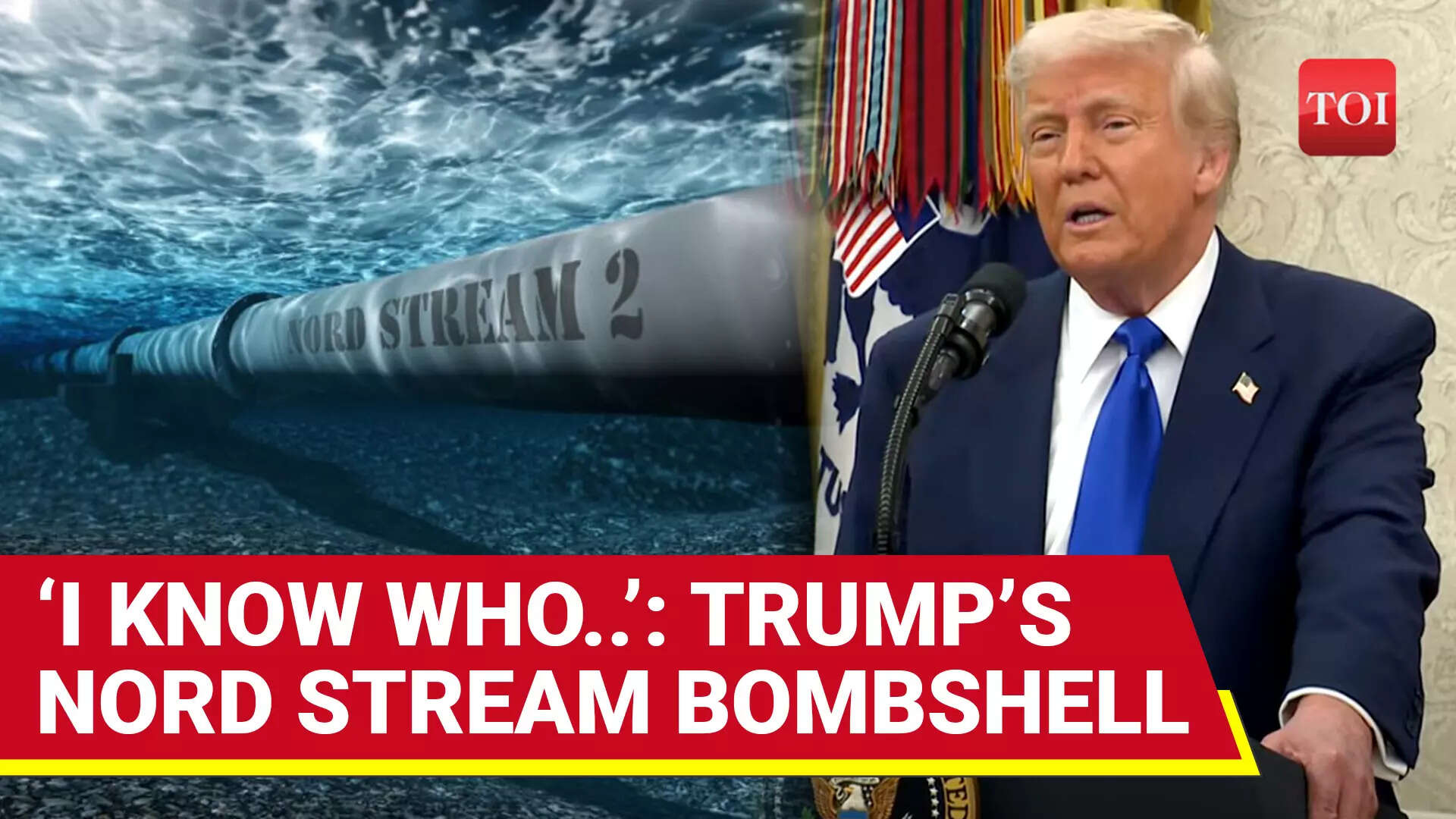 Trump ’STUNS’ Putin, Zelensky With Nord Stream Pipeline Shocker, Dodges ...