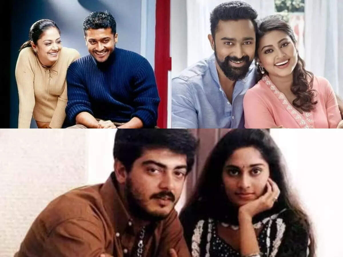 Ajith Kumar and Shalini, Suriya and Jyotika: South Indian actors who ...