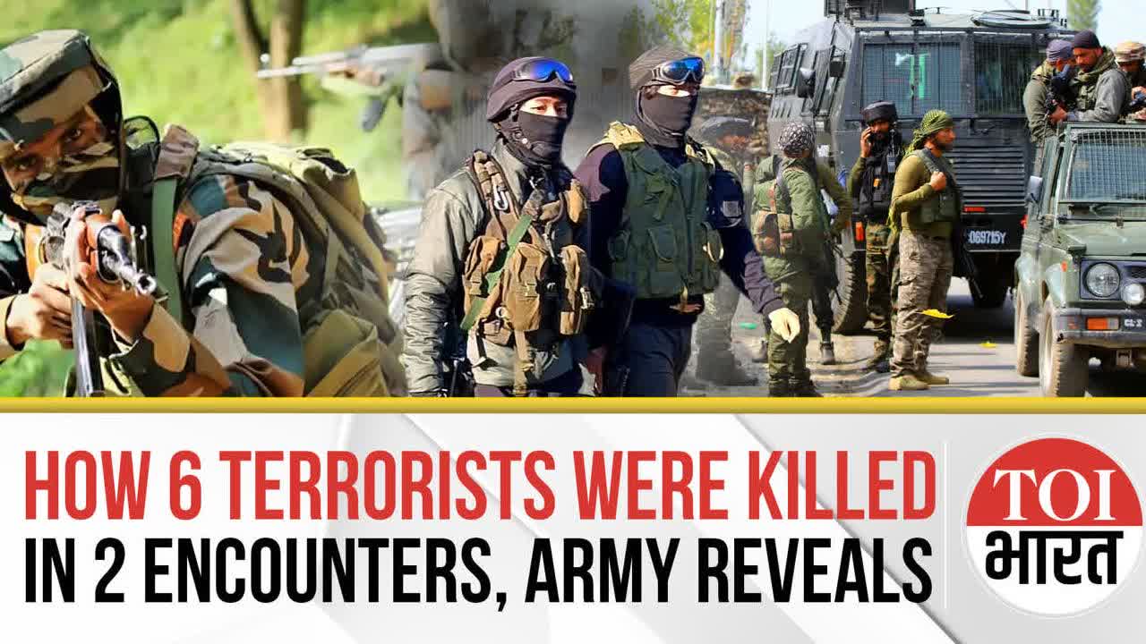 Army Reveals Full Details Of Twin Encounters In Kashmir That Killed 6 ...