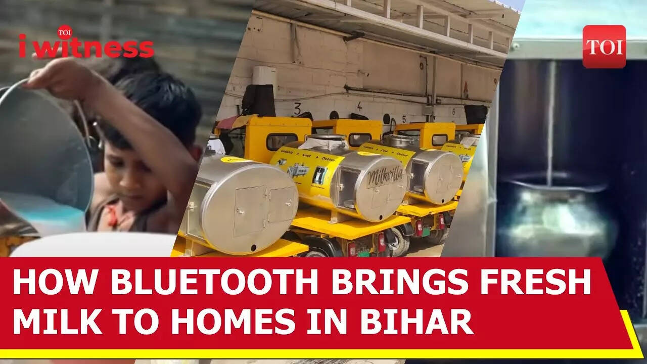 Bihar brothers use bluetooth tech to bring fresh milk to doorstep | I ...