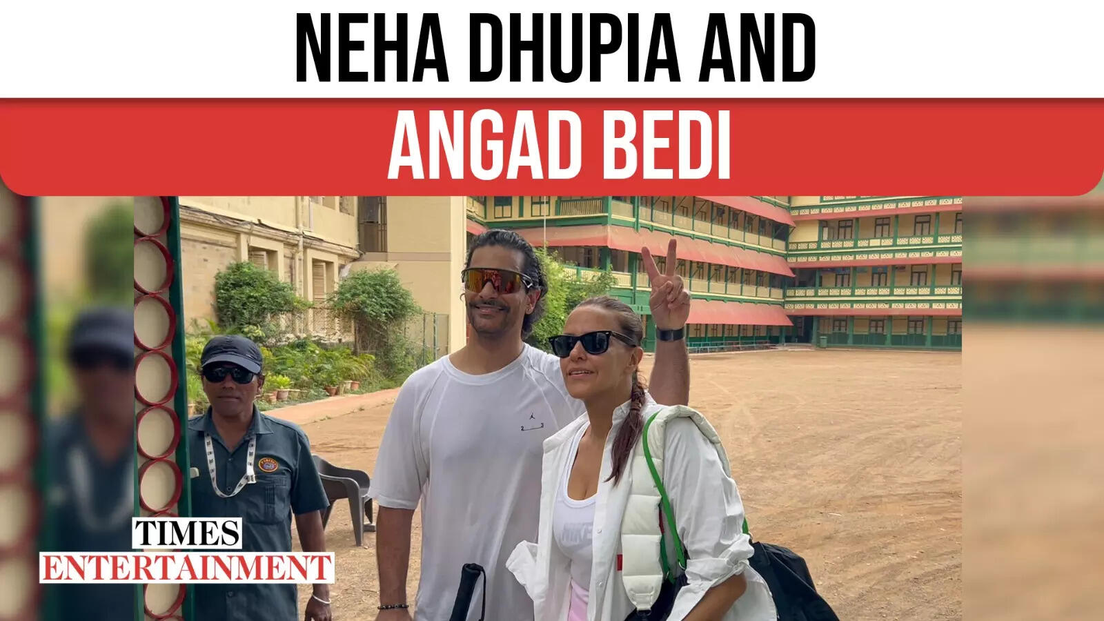 Neha Dhupia and Angad Bedi Enjoy a Day Out at Stanislaus Pedal Park