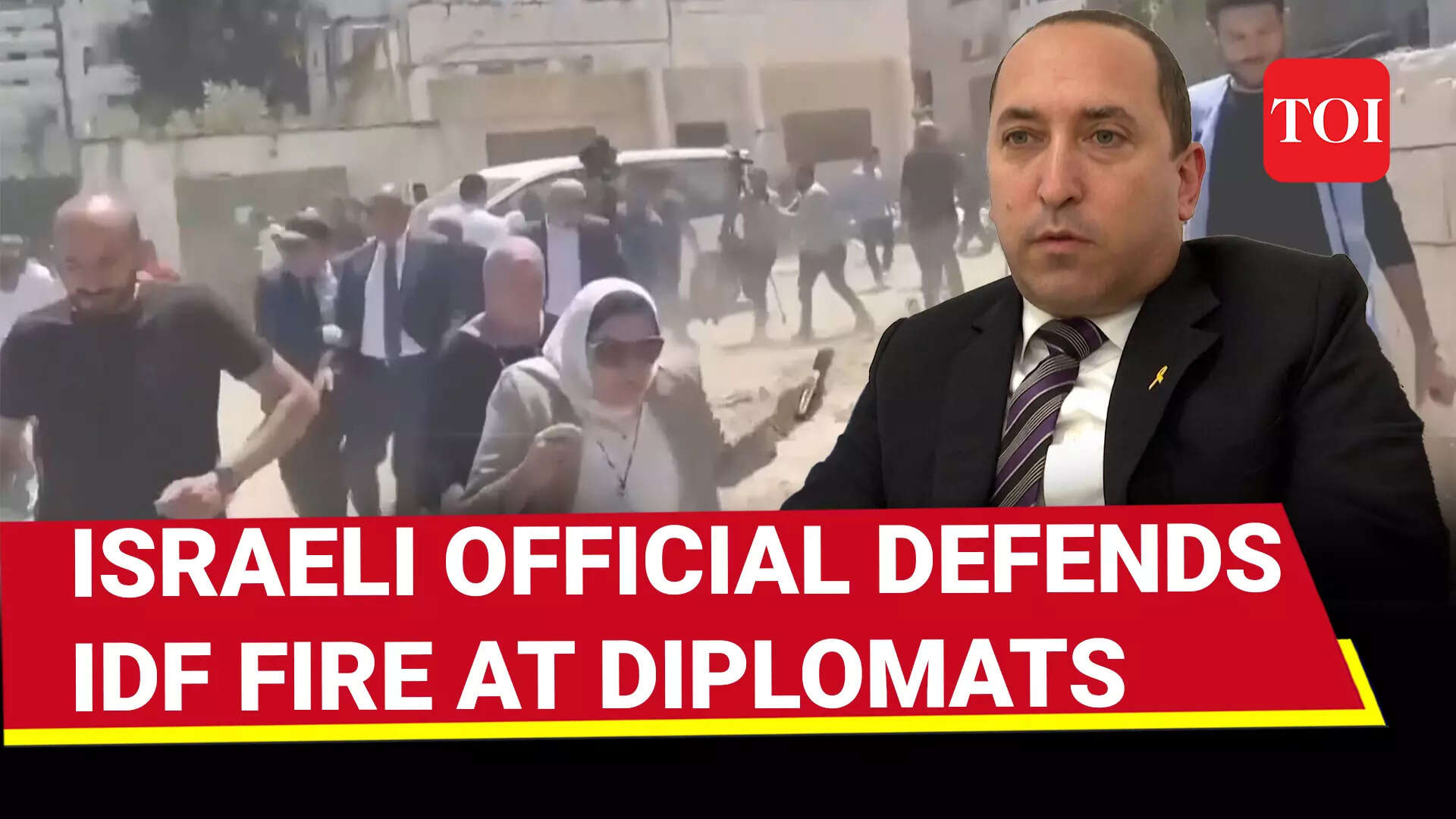 Israeli Official Rejects 'Danger' To Diplomats After IDF's Warning ...