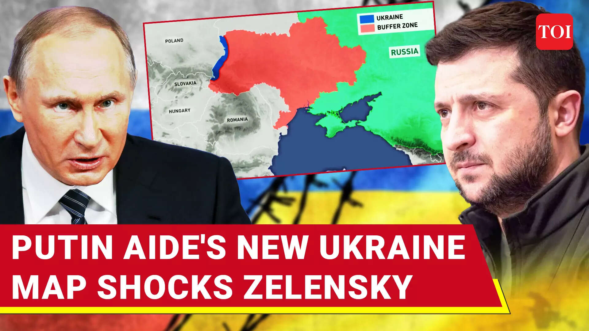 Medvedev Proposes Vast Ukraine Buffer Zone, Analysts Say It'd Take ...