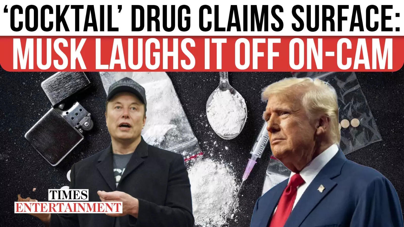 Musk’s Downfall Blamed on Drugs? Tesla Boss LAUGHS Off Wild Report | WATCH