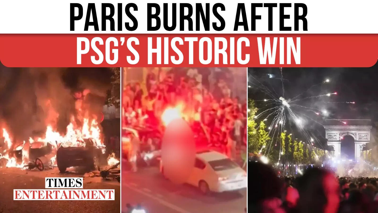 Victory Turns To Riot; Cops And Fans Face Off After PSG Win