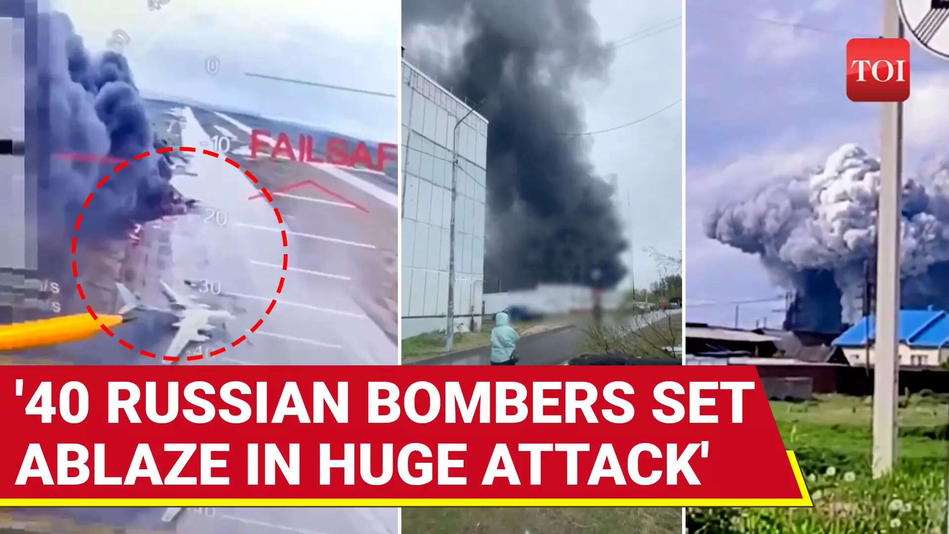 Ukrainian Drones Strike Russia’s Olenya Airbase, At Least 40 Aircraft ...