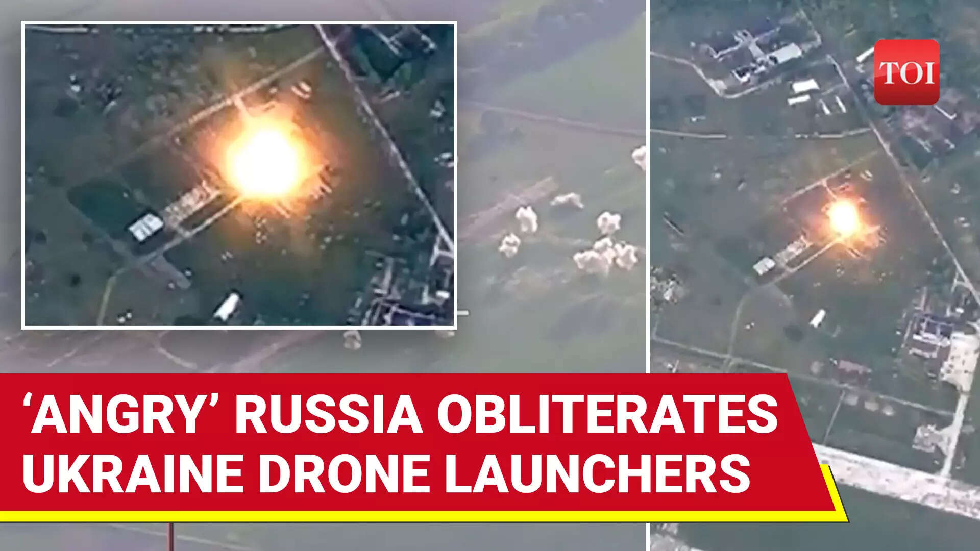 Russian Iskander-M Missile Strike Ukrainian Drone Launchers In Sumy ...