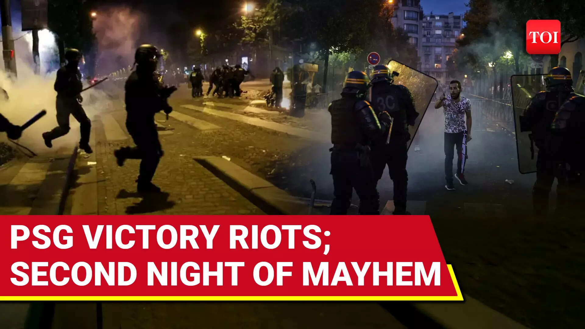 Second Night Of Paris Mayhem: Looting, Arson On Cam After PSG Parade ...