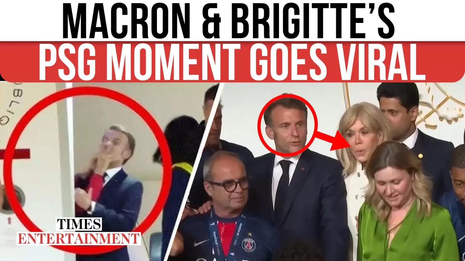 French President Macron Brings Brigitte Center Stage After PSG Victory ...