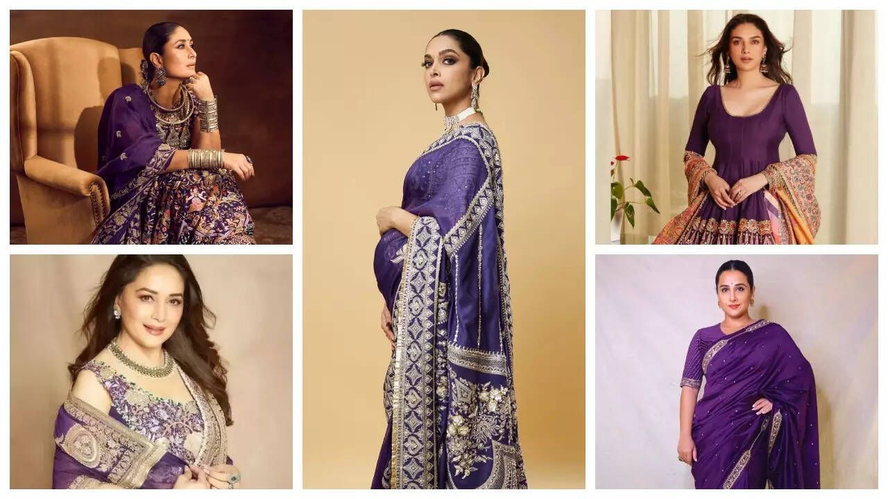 9 times Bollywood divas slayed in Purple traditional outfits