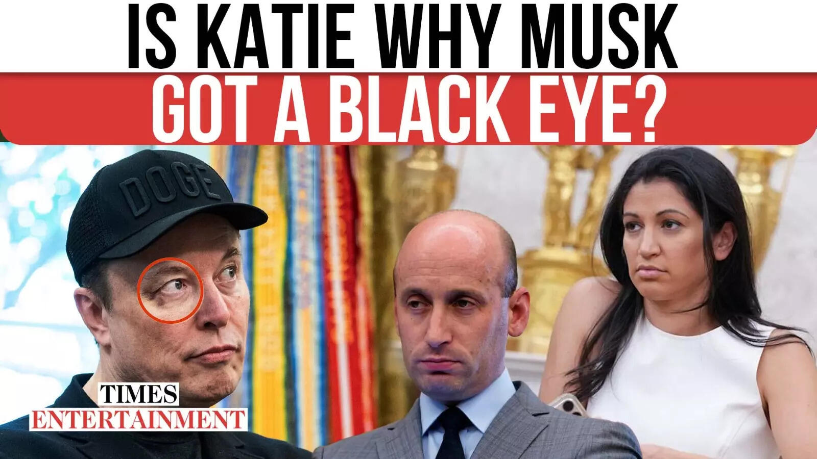 Katie Miller Breaks The Internet? Elon Musk’s Black Eye Sparks Wild ...