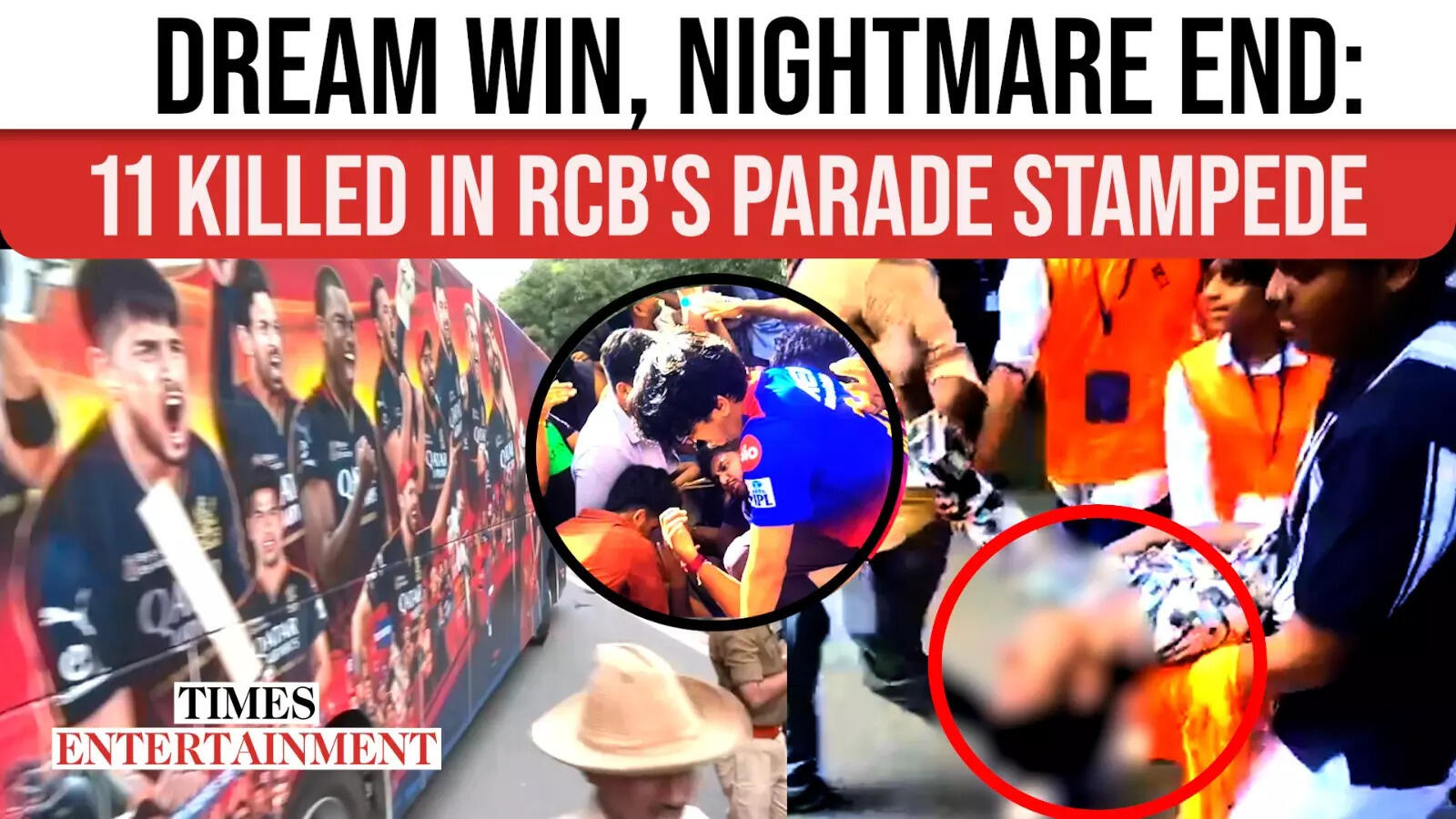 RCB’s IPL Celebration Ends in Tragedy: Stampede Kills 11, Leaves Dozens ...