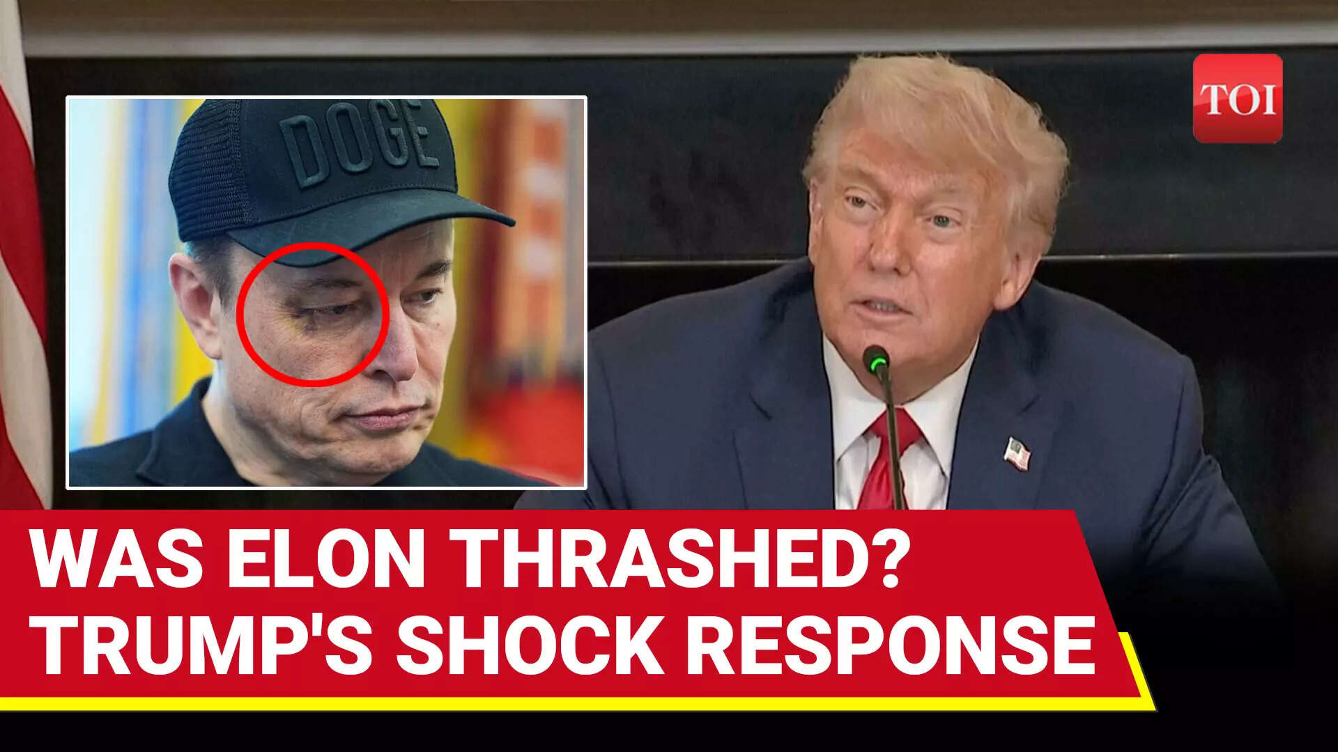 Trump Asked Point Blank Whether Elon Was Thrashed By Aide Scott Bessent ...