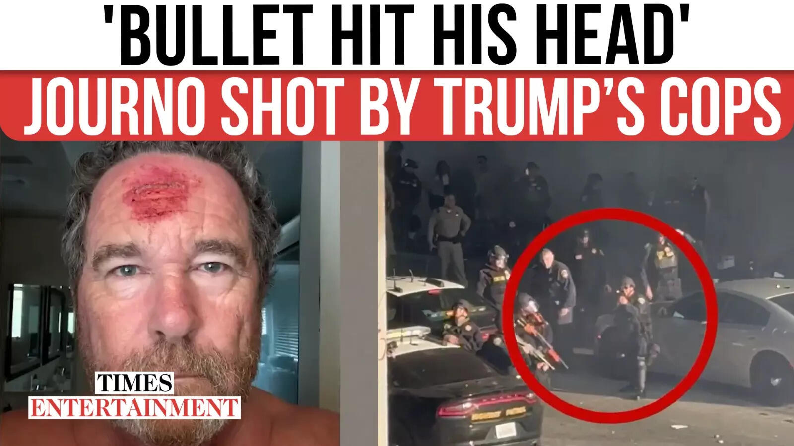 LAPD Shoots Journalist Covering ICE Protest: Photographer Toby Canham ...