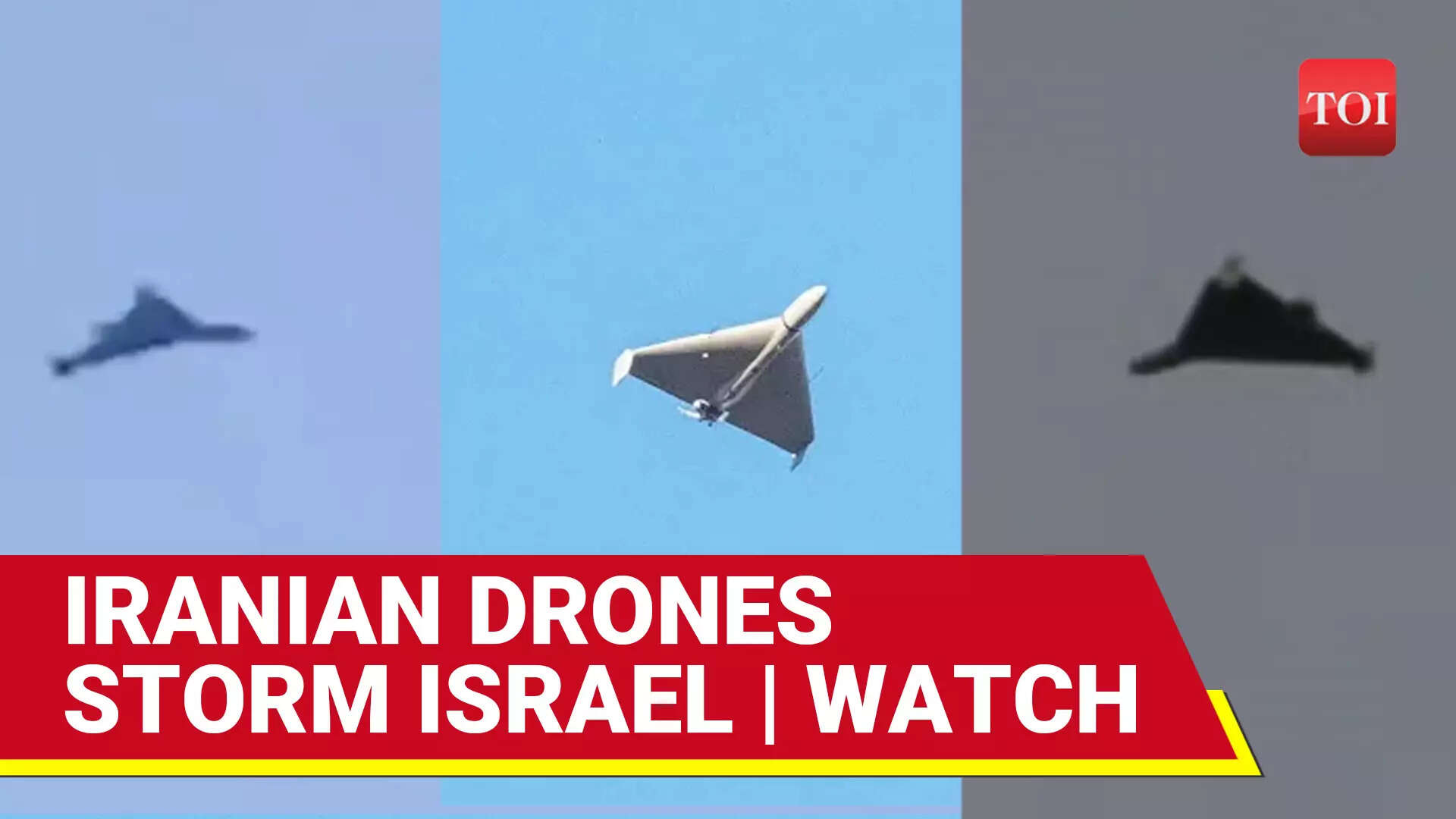 Iran ATTACKS Israel: First Visuals Of Iranian Retaliation; U.S ...