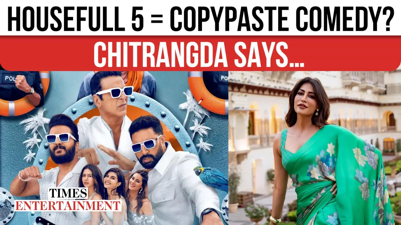 Chitrangda Singh Defends ‘Housefull 5’ Amid Plagiarism Claims & Cringe ...