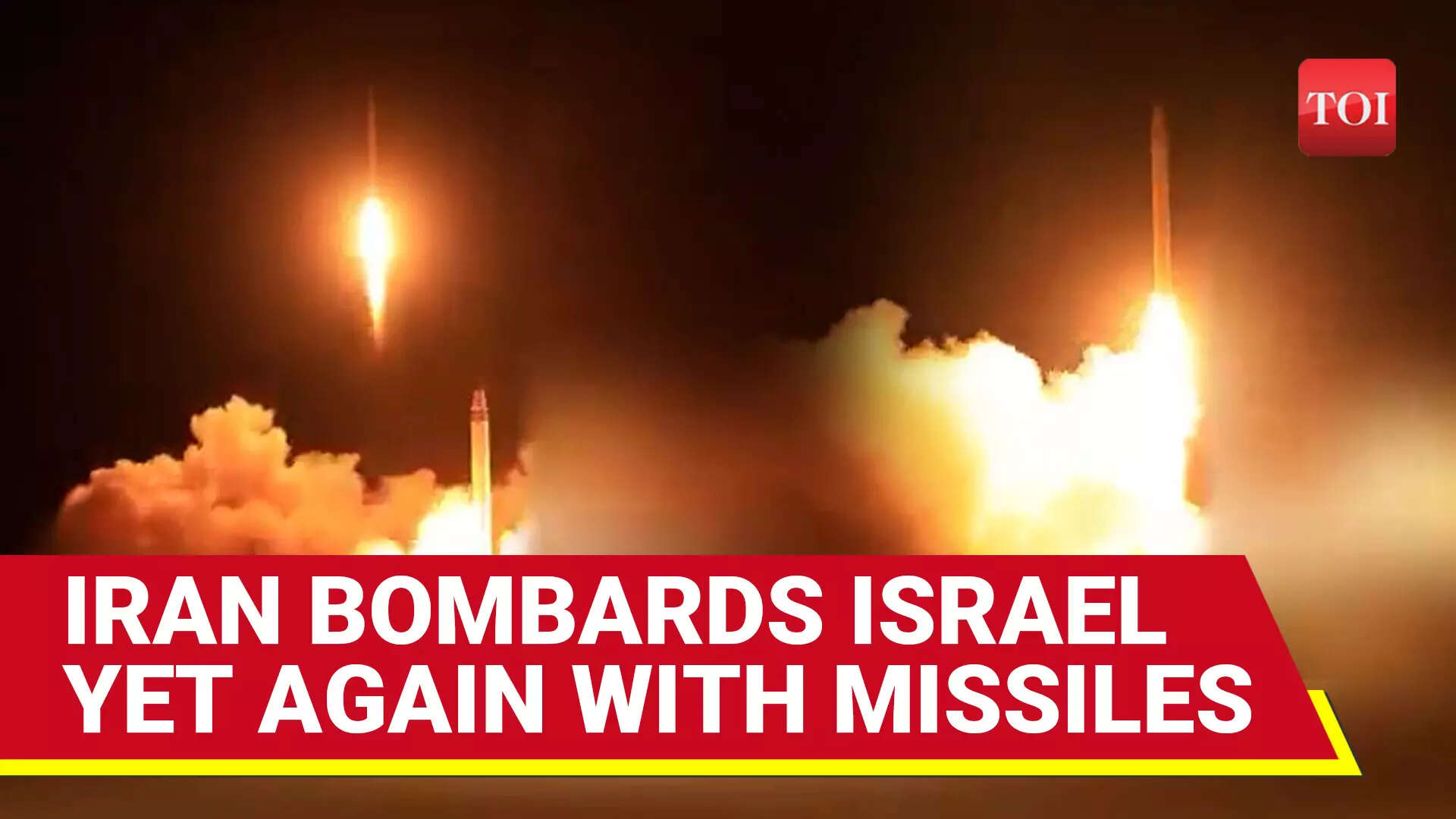 BOOM! Iranian Missiles Bombard Israel For Third Time In Six Hours ...