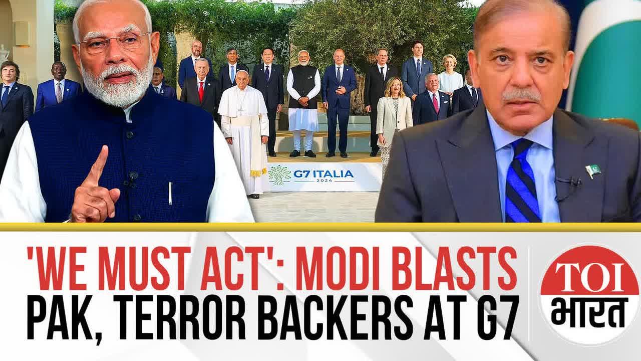 'We Must Act On Those...': PM Modi Calls Out Terror Backers Without ...