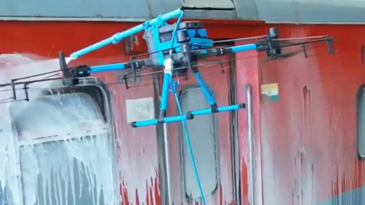 Assam clean-up takeoff: Drones soar at Kamakhya station; railways launch tech revolution ( see pics)