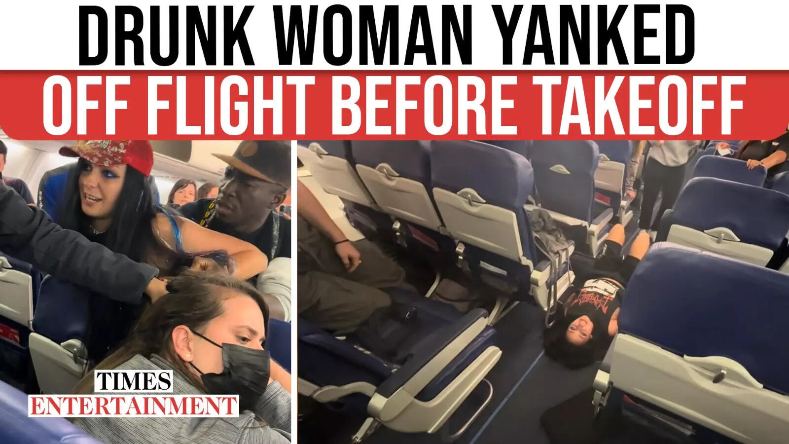 Flight Freakout: Drunk Passenger Sparks Mid-Air Meltdown | WATCH VIRAL ...