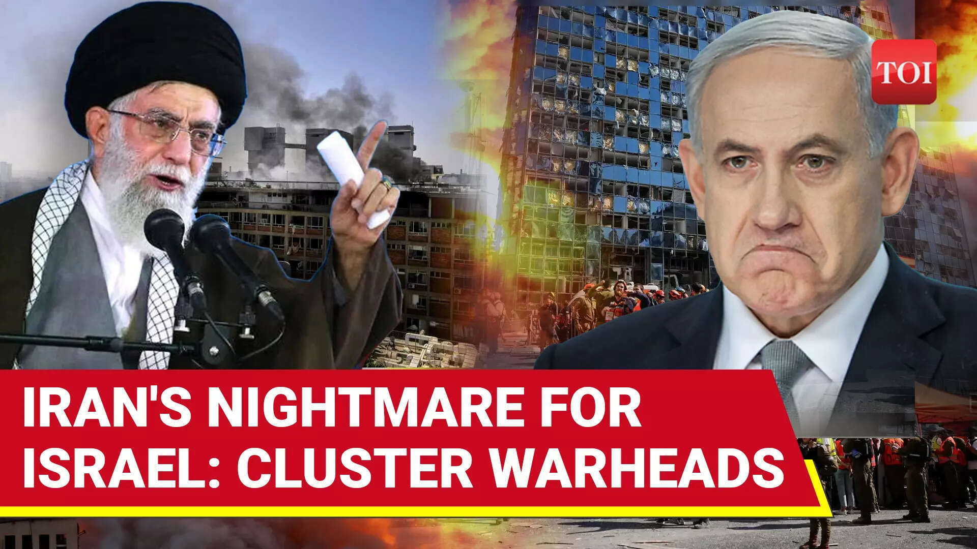 IDF Confirms Iran Used Cluster Bomb Warheads During Missile Attack On ...
