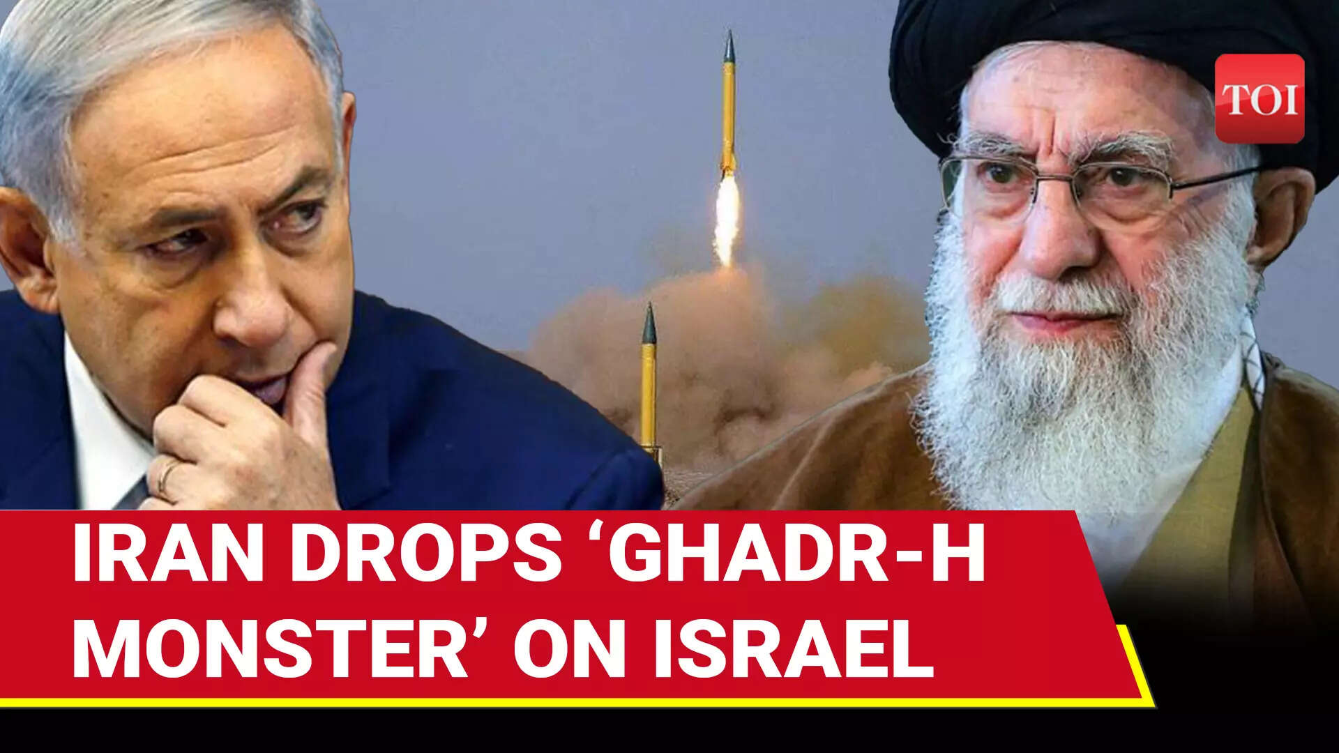 Iran Fires Deadliest Multi-Warhead Ghadr-H At Israel; ‘Monster Missile ...