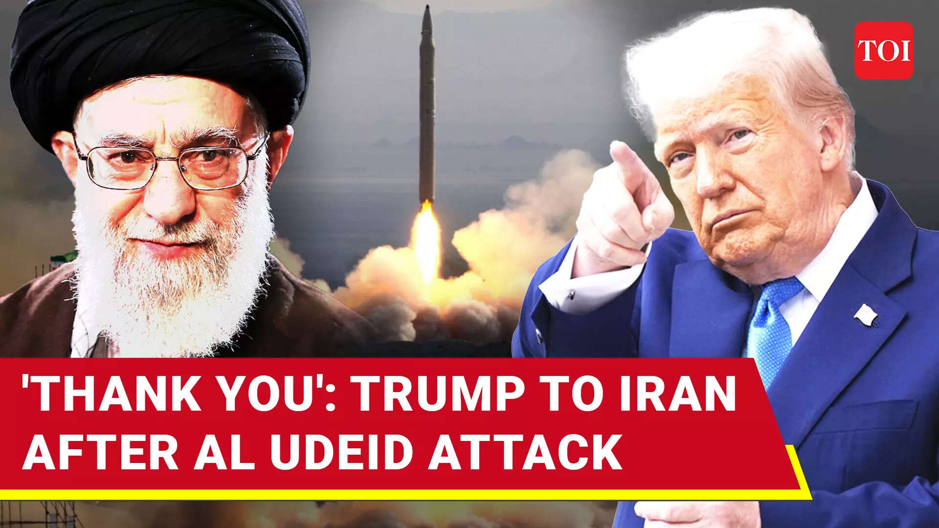 Trump Claims Iran Warned U.S. In Advance About Missile Attack On Qatar ...