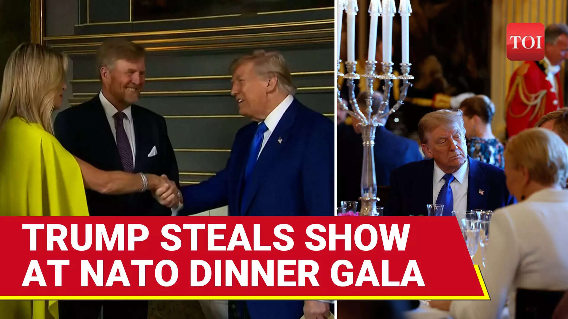 Trump Steals Show At NATO Dinner As Allies Seek Security Commitments ...