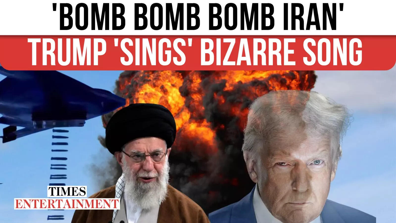 Trump Threatens To ‘Turn Iran Into A Parking Lot’ | Bizarre ‘Bomb Iran ...