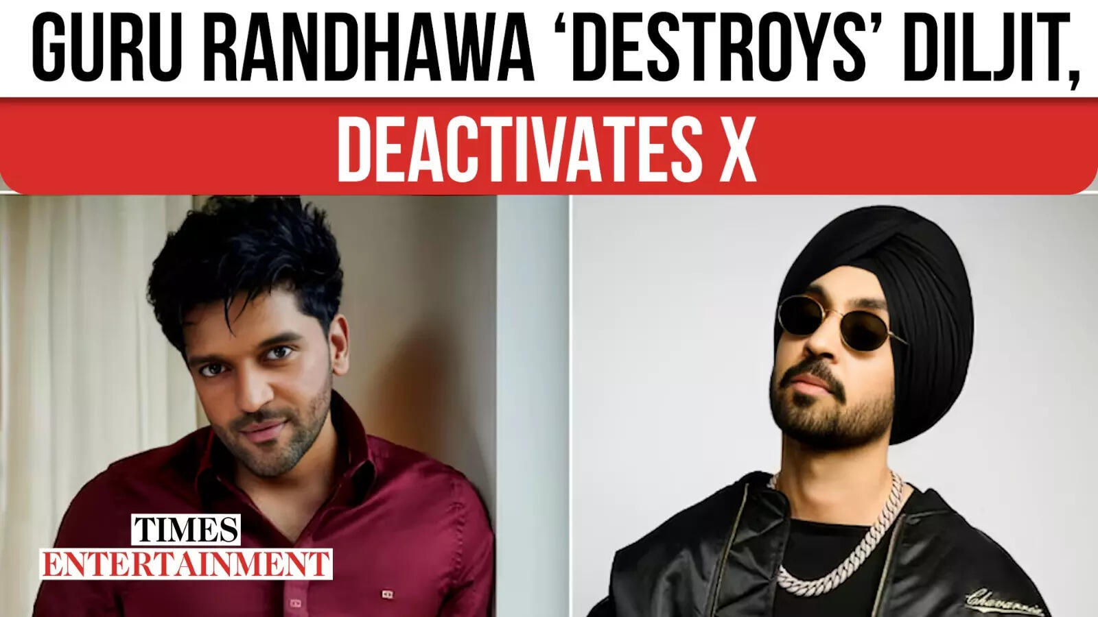 Guru Randhawa QUITS Twitter After Fiery Dig At Diljit Dosanjh’s ...
