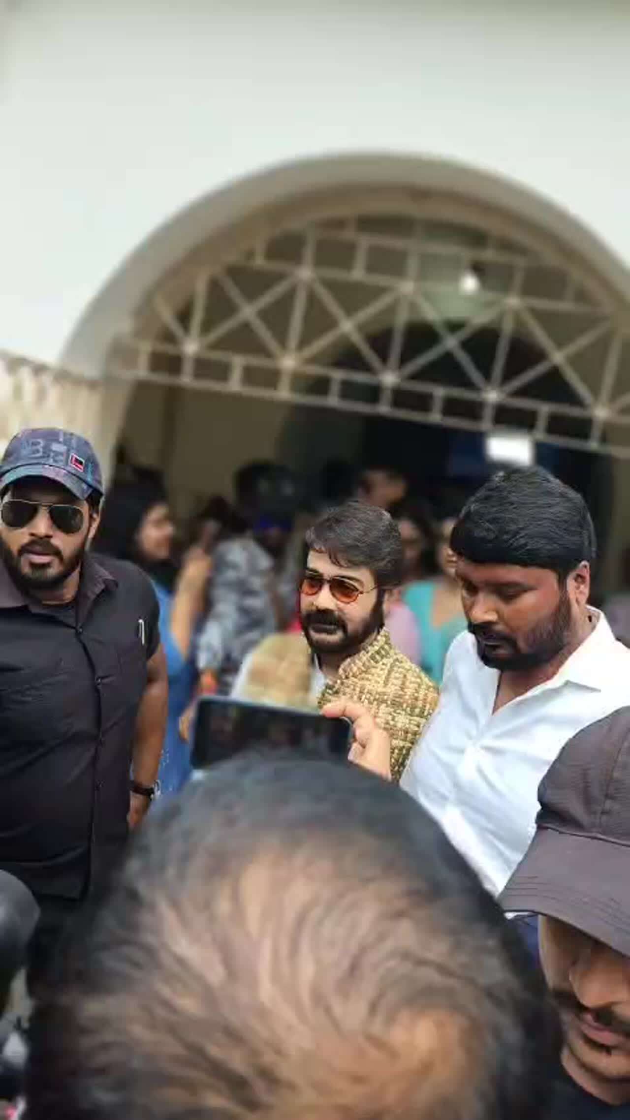 Prosenjit Chatterjee spotted in Naihati