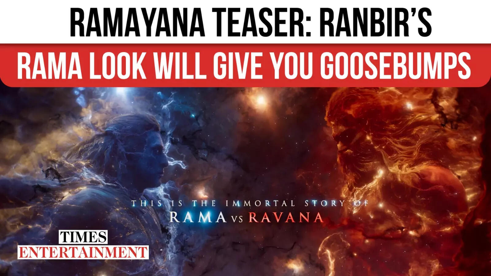 Ramayana Teaser Out: Ranbir’s Lord Ram & Yash’s Ravana Look UNBELIEVABLE