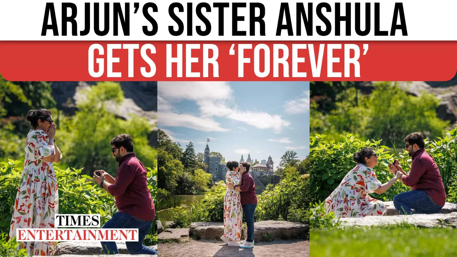 ANSHULA KAPOOR GETS ENGAGED TO BOYFRIEND ROHAN | KAPOORS SEND LOVE