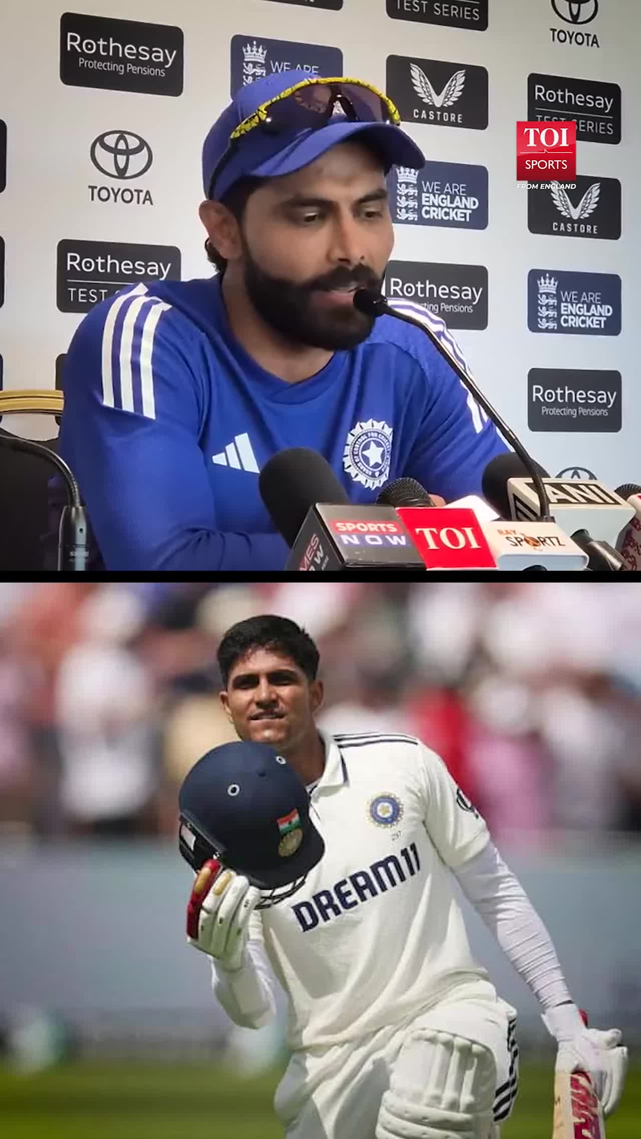 Jadeja Praises Gill: Confident Captain, Calm Batter | Leadership on Display