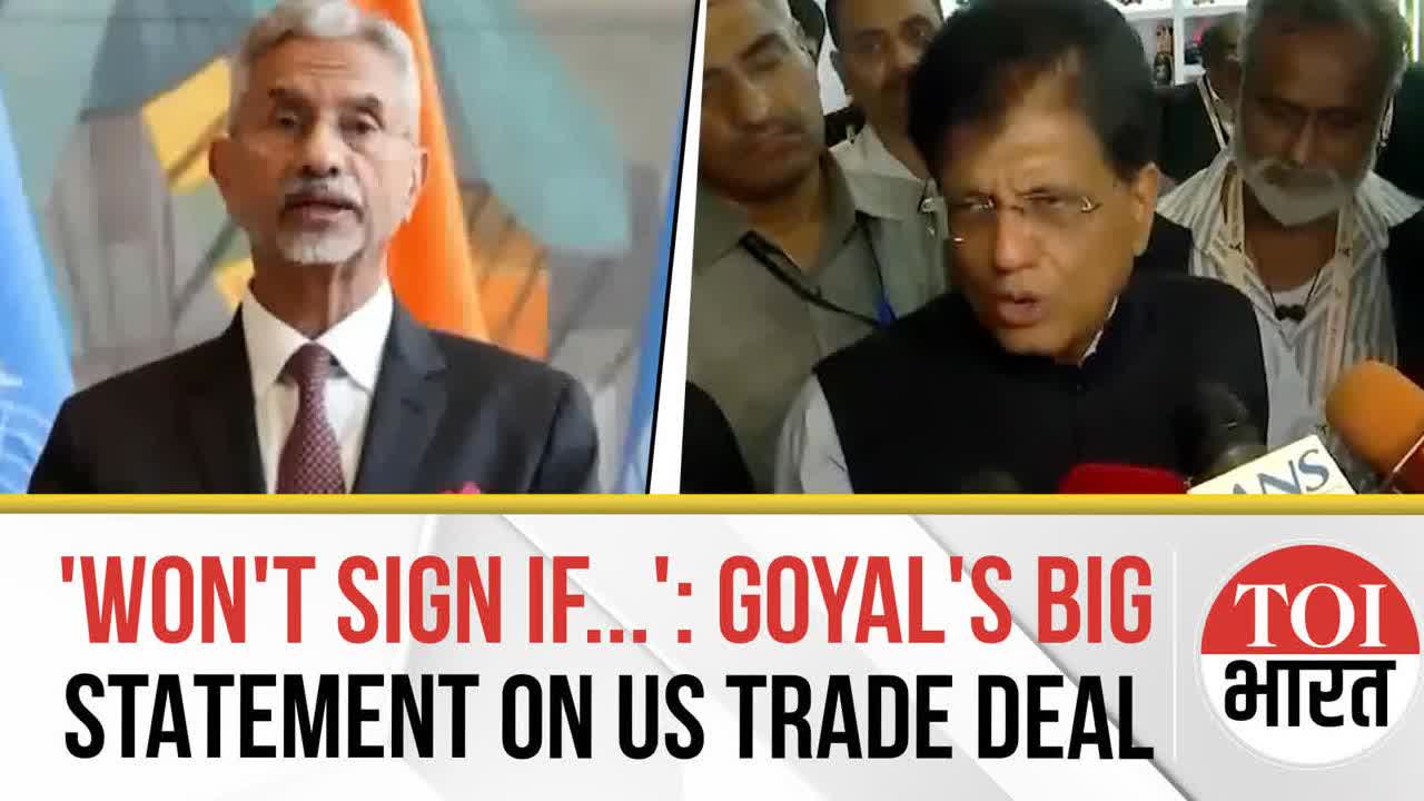 'India Will Sign FTAs Only When...': Piyush Goyal's Big Statement Before US Trade Deal Announcement