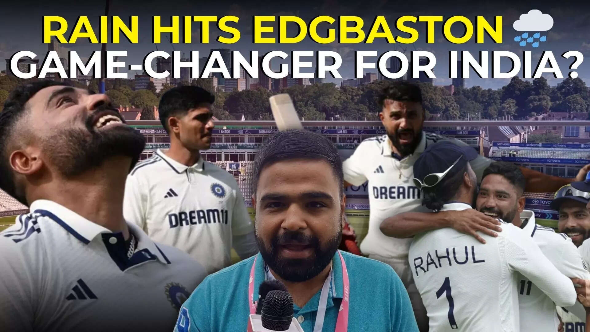 IND vs ENG 2nd Test: Rain Arrives After Stumps on Day 3 | What It Means ...