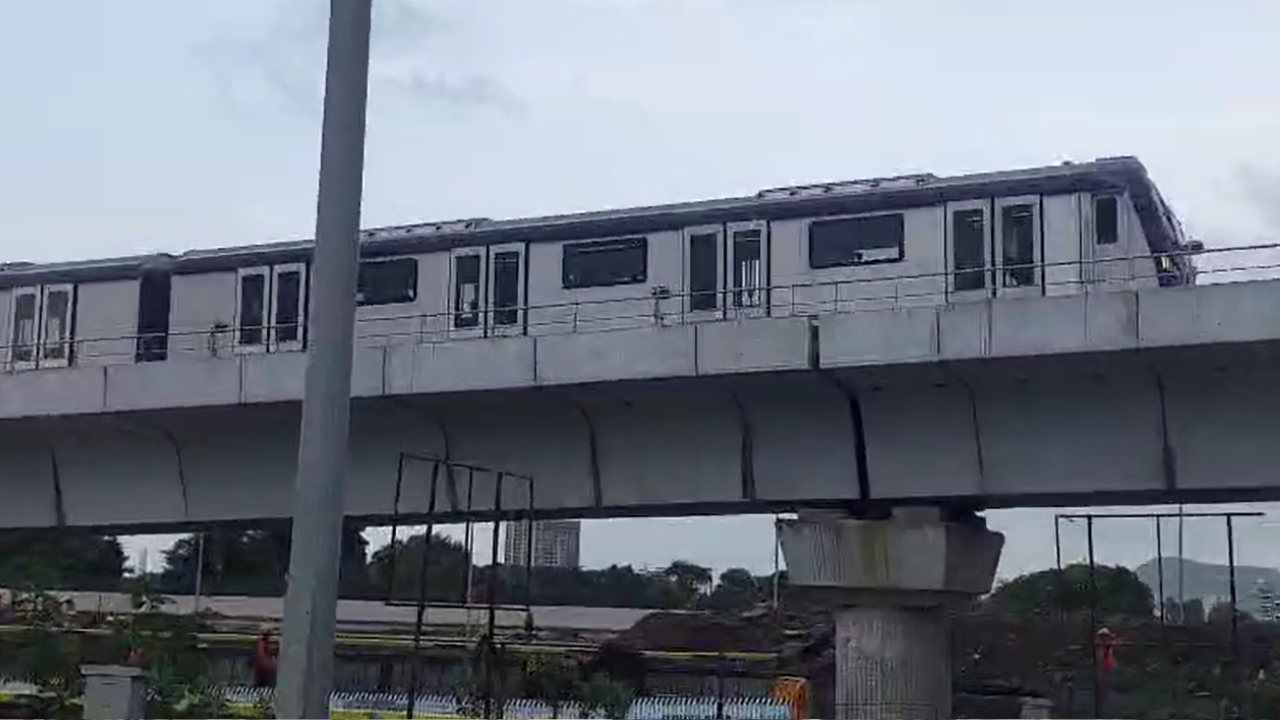 Big relief for Pune commuters: Metro Line 3 begins first trial run on ...