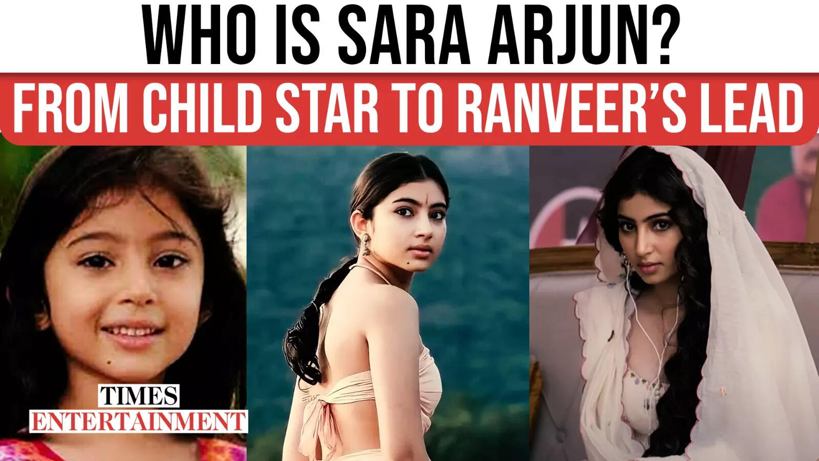 Who Is Sara Arjun? From Child Star to Ranveer Singh’s Leading Lady