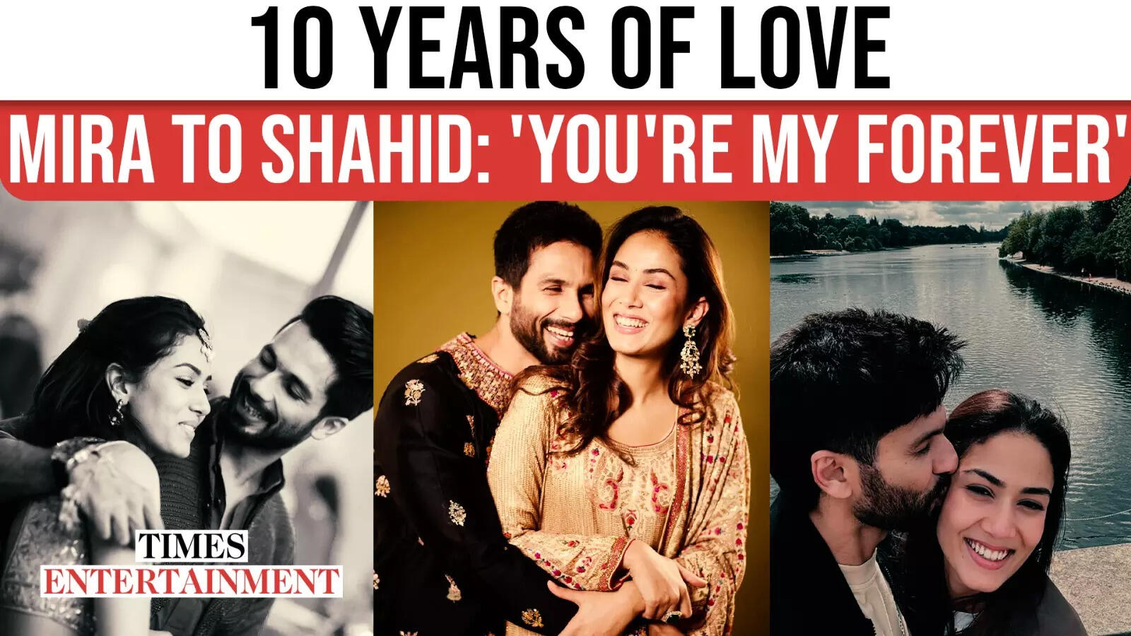 Mira Rajput’s Heartfelt Note to Shahid Kapoor on Their 10th wedding anniversary