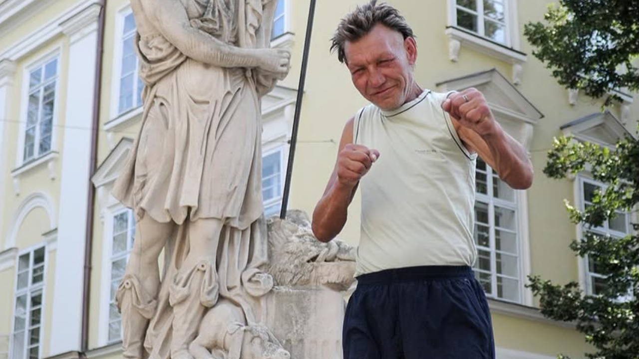 5 times homeless wanderer Slavik turned fashion muse for designer labels